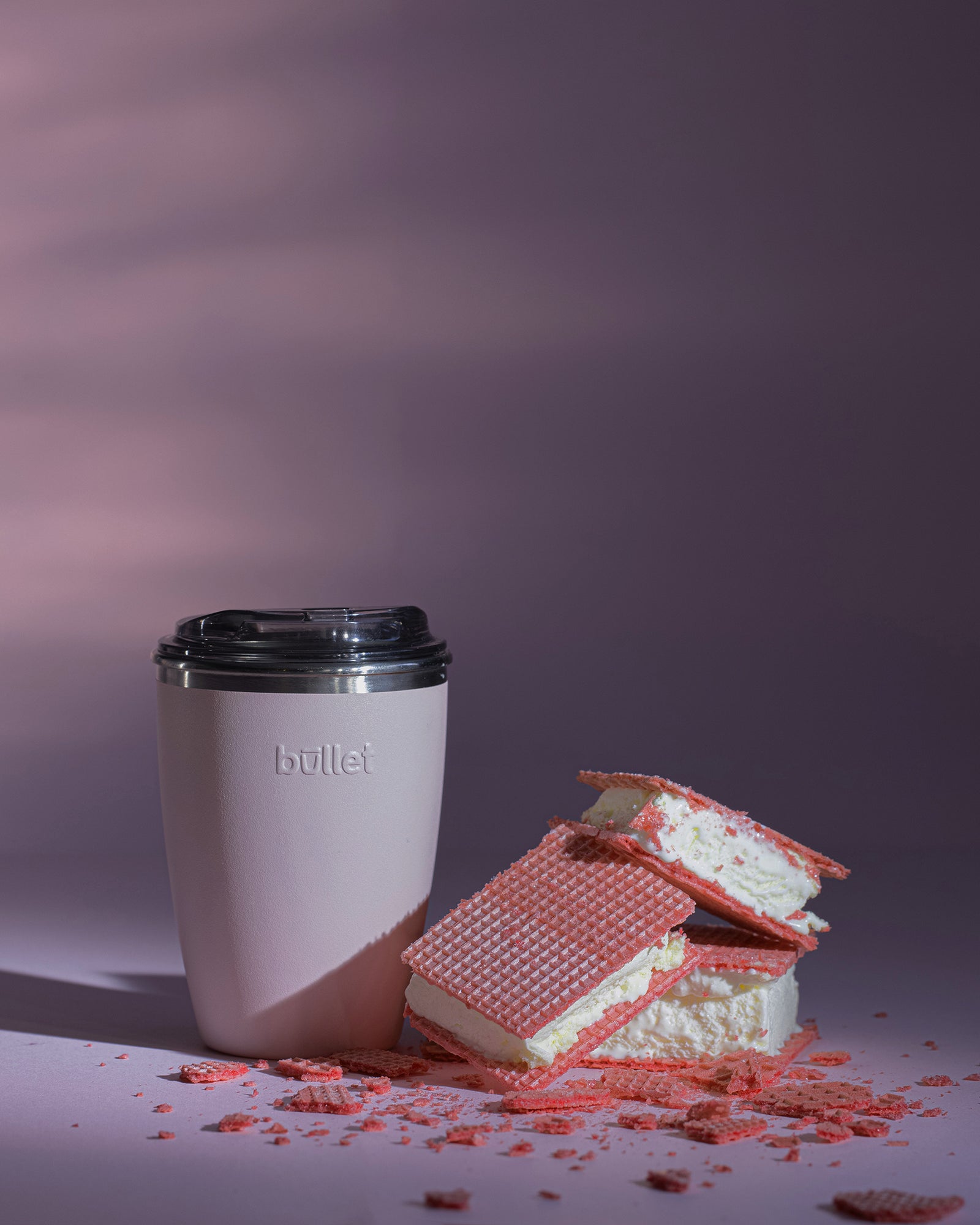 Pastel Pink Reusable Coffee Cup